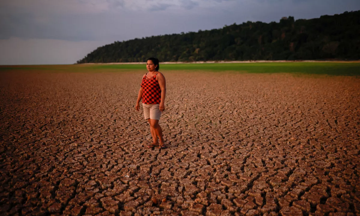 Presušeni pritoki reke Amazonke