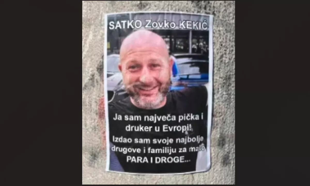 Kriminalisti že lani preiskovali, kdo je avtor plakatov s podobo ...