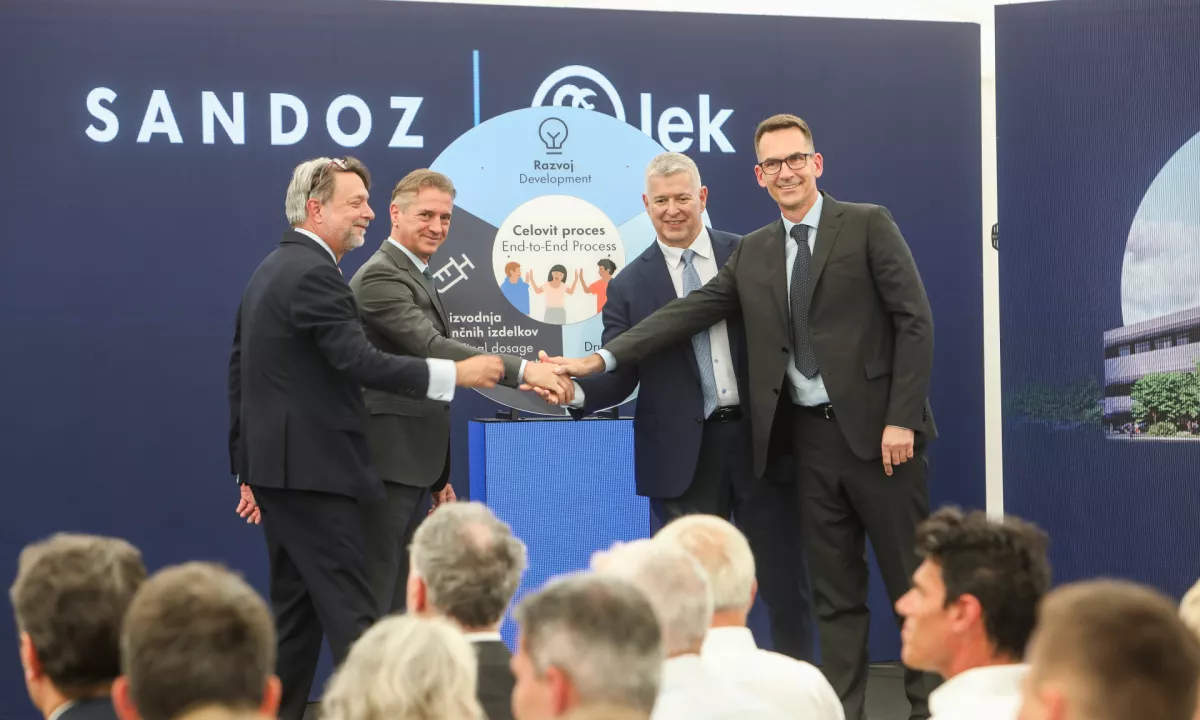 Lek in Sandoz z naložbo v novo tovarno