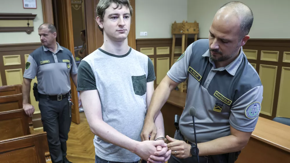 Eno leto zapora na psihiatriji za mladeniča, ki je mahal z noži